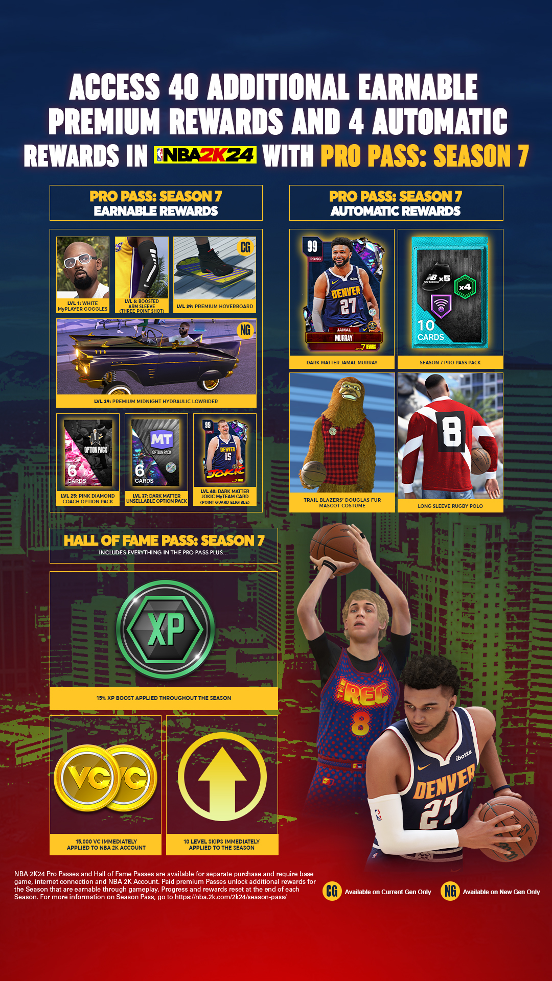 NBA 2K24 Seasons | Latest Updates & Pack Drops